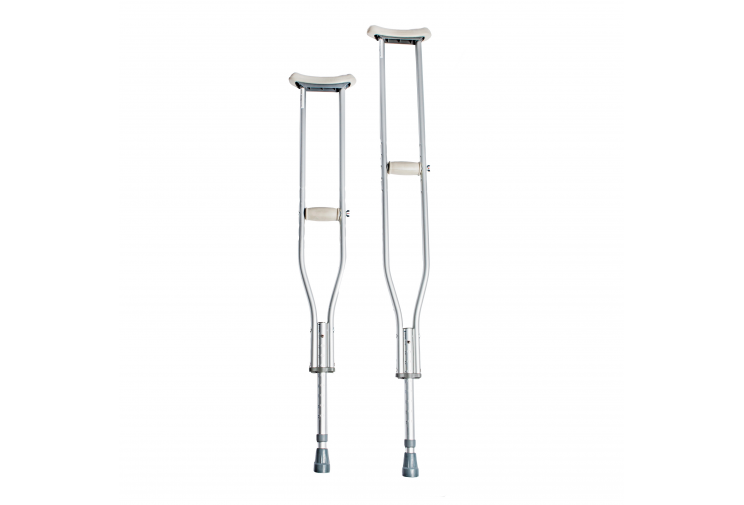 Pažastiniai aliumininiai ramentai ( Kiekis - 2 vnt.-pora) - Ortopedijos ...